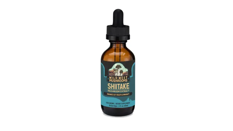 Triple Extract Shiitake Mushroom Tincture - Immune and Heart Health...